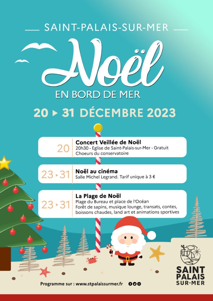Noël en bord de Mer 2023 - Ville de Saint-Palais-sur-Mer
