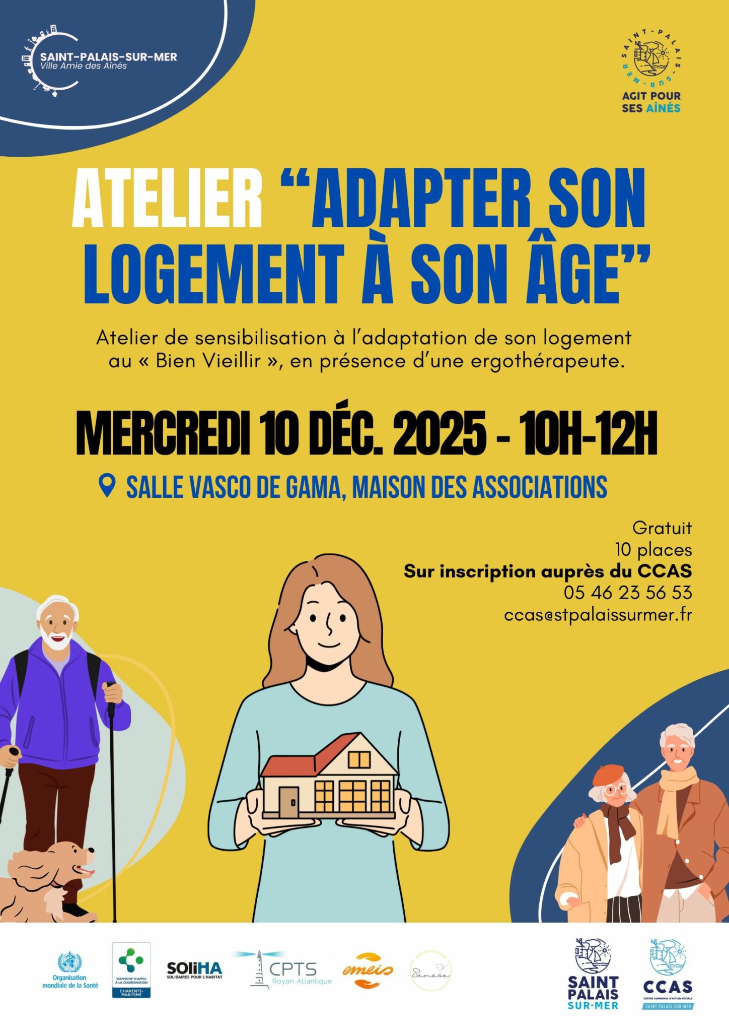 Atelier adapter son logement au bien vieillir - Ville de Saint-Palais ...